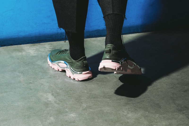 Raf Simons Detroit Runners FW18 On-Feet for HBX | Hypebeast