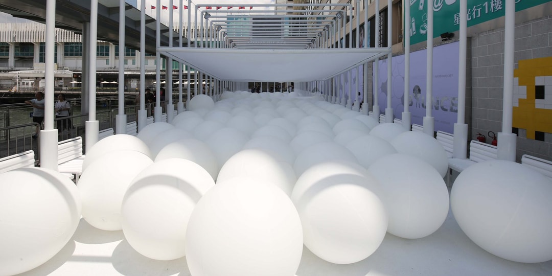 Snarkitecture 'BOUNCE' Installation Hong Kong | Hypebeast