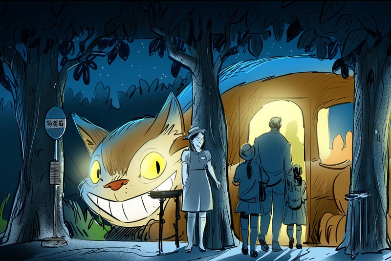 My Neighbor Totoro Wallpaper Bus Stop