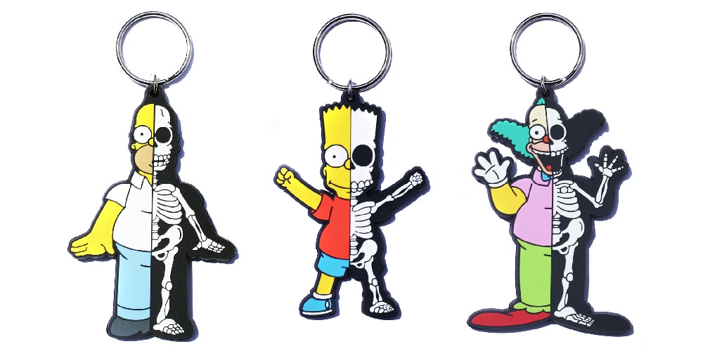atmos LAB x The Simpsons x Secret Base Keychains | Hypebeast