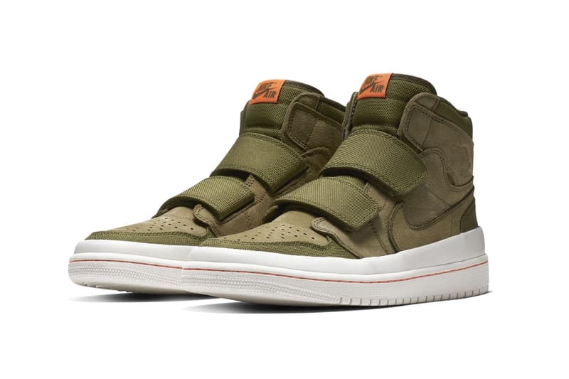 Air Jordan 1 High Double Strap Olive | Hypebeast