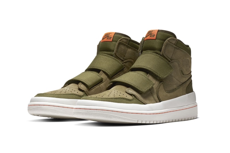 Air Jordan 1 High Double Strap Olive | Hypebeast