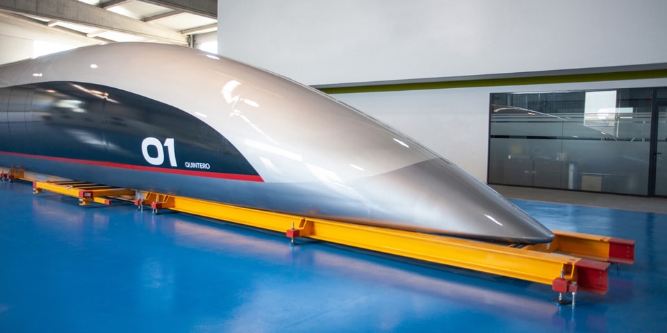 Hyperloop's First 750-MPH 'Passenger Capsule' | Hypebeast