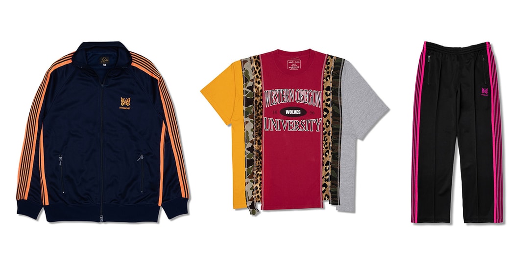 NEEDLES for Hypefest Track Suits & Rebuild Gear | Hypebeast