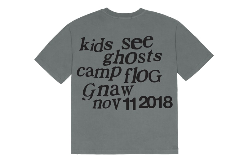 'Kids See Ghosts' Camp Flog Gnaw 2018 Merch Release | Hypebeast