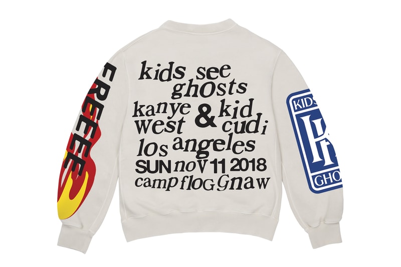 'Kids See Ghosts' Camp Flog Gnaw 2018 Merch Release | Hypebeast