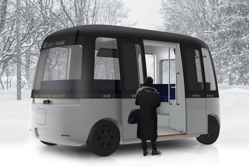 Muji Designs All-Weather Driverless Shuttle Bus | HYPEBEAST