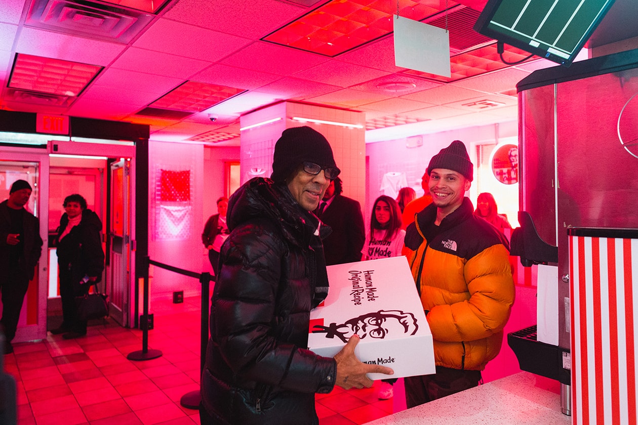 Nigo's HUMAN MADE x KFC Pop-Up Recap | Hypebeast