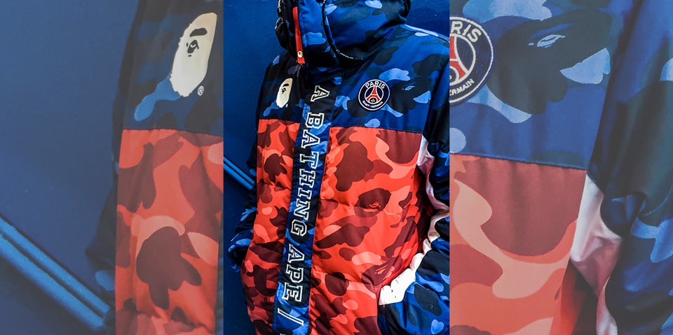Paris Saint-Germain x BAPE Collaboration Tease | Hypebeast
