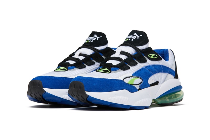 PUMA Cell Venom "White/Surf the Web Blue" Release | Hypebeast