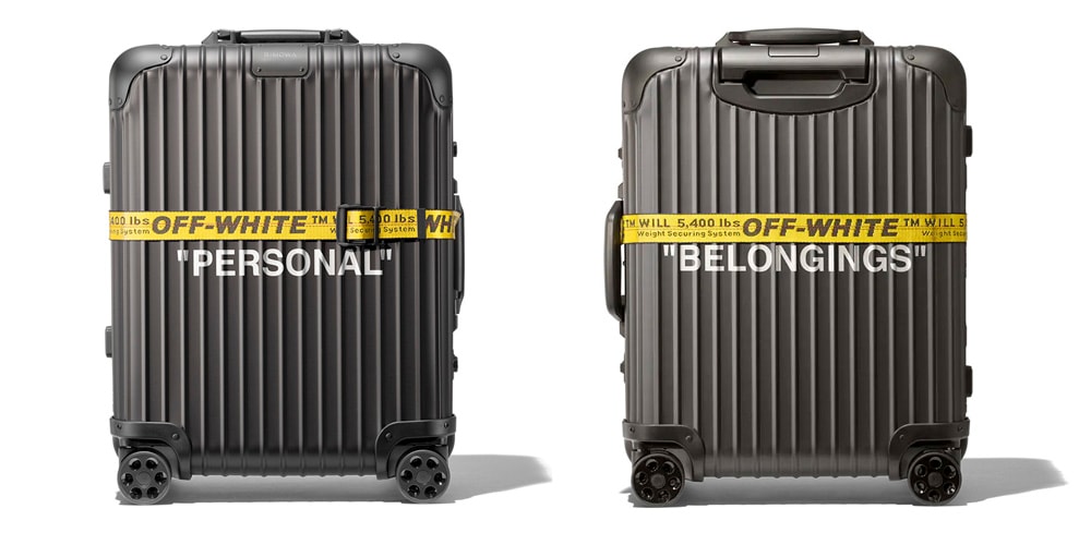 Off-White x RIMOWA “PERSONAL BELONGINGS” Capsule | Hypebeast