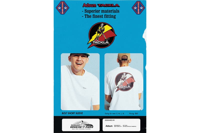 Adsum x Tackla Capsule Collection Details | Hypebeast