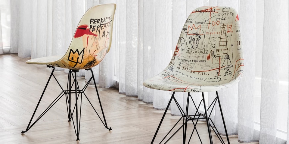 Basquiat x Modernica Case Study Side Shell Chair | Hypebeast