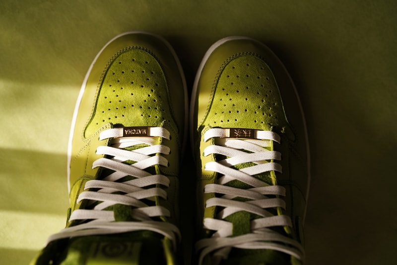 Custom Air Jordan 1 Evokes the Art of Matcha | Hypebeast