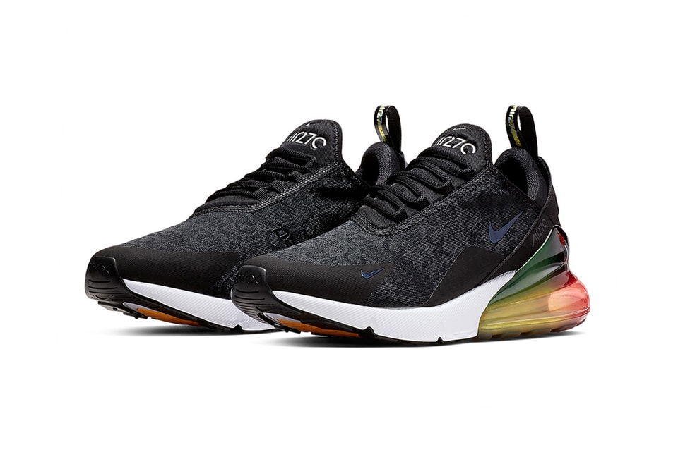 Nike Air Max 270 "Black/Multicolor" Release | Drops | Hypebeast