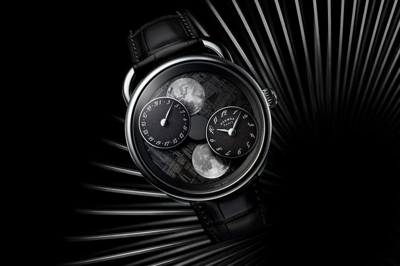 Hermès Arceau L’Heure De La Lune Double Moon Phase Watch | Hypebeast