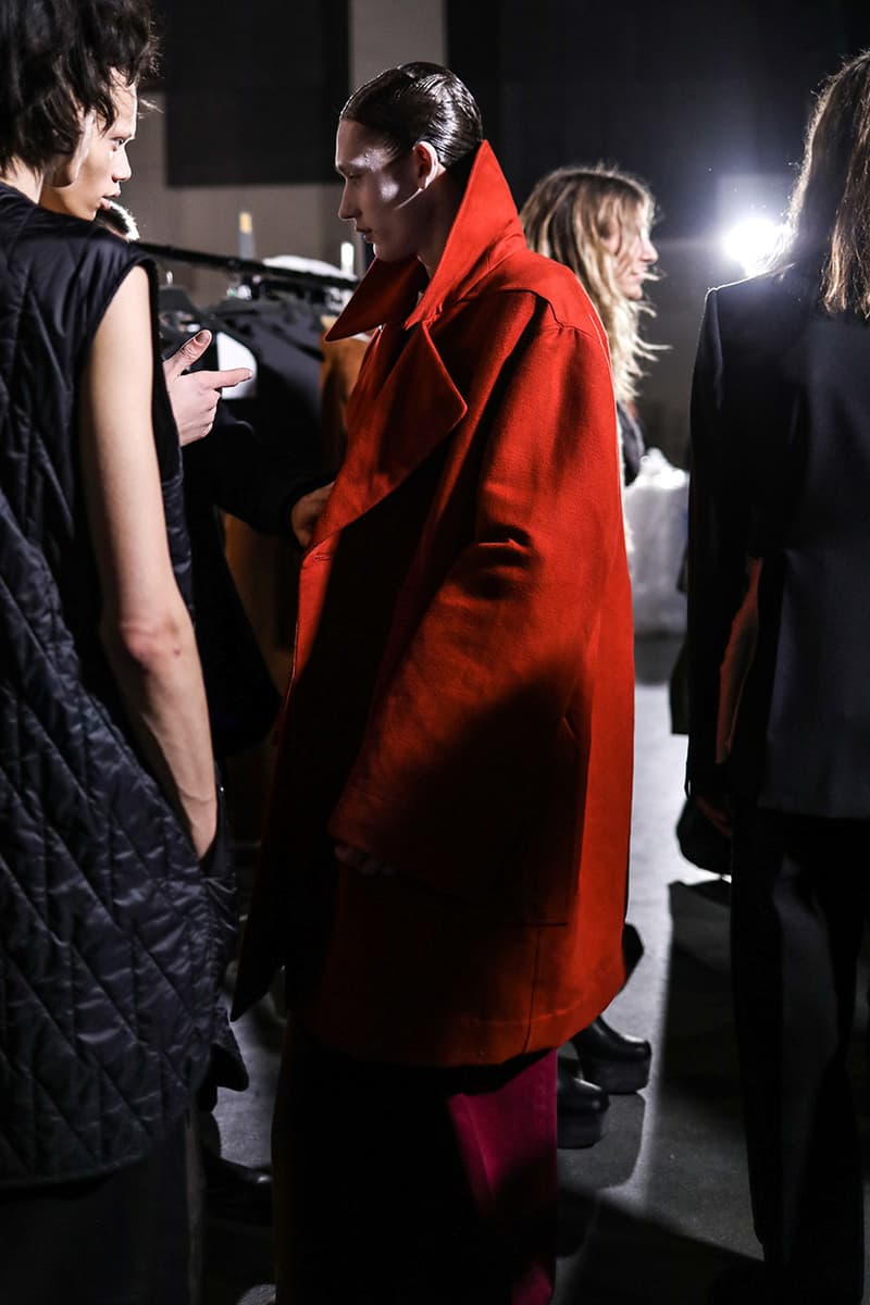 Rick Owens Fall/Winter 2019 Runway Backstage | Hypebeast