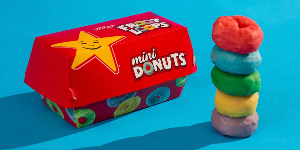 Carl’s Jr./Hardee’s Froot Loops Mini Donuts Relaunch | Hypebeast