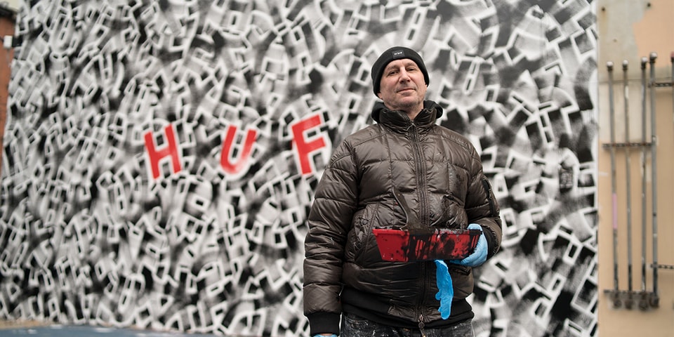 HUF Taps Artist Eric Haze For NYC Mural | HYPEBEAST