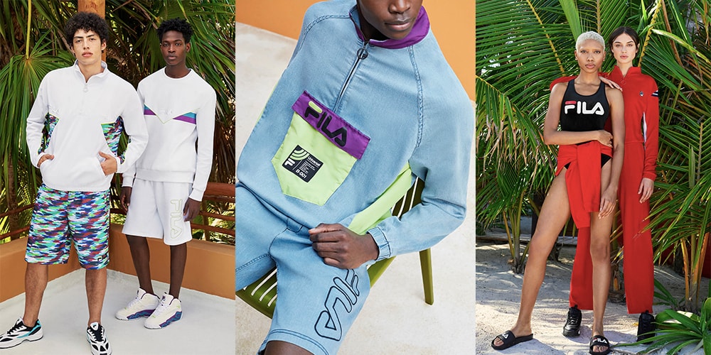 First Look at FILA Spring/Summer 2019 Lookbook | Hypebeast
