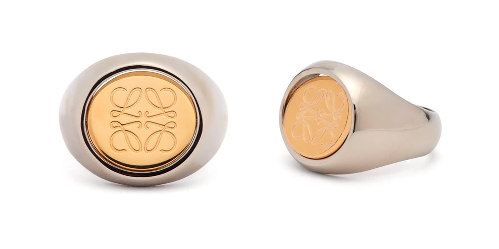 LOEWE Releases Flip Anagram-Logo Ring | Hypebeast