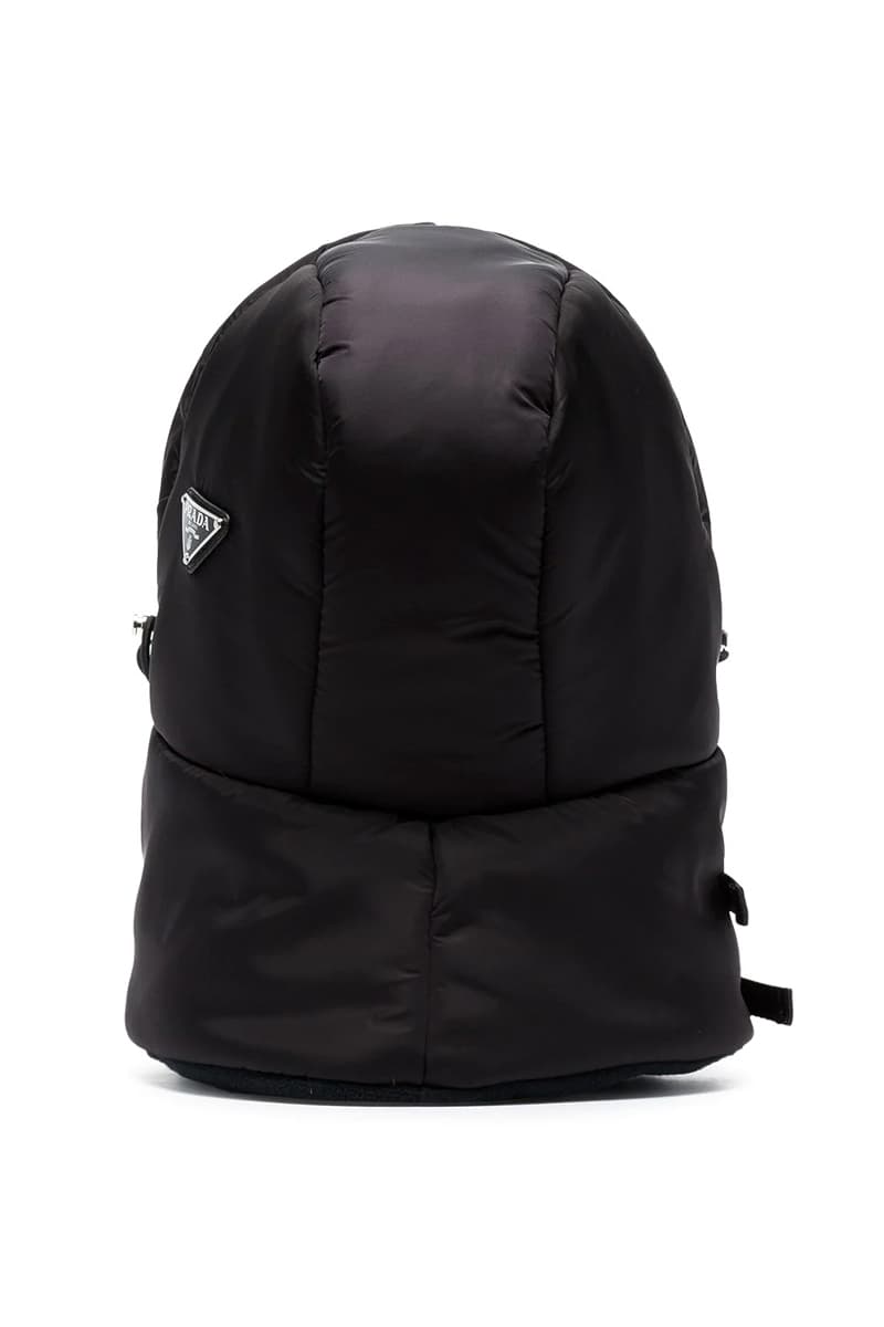 Prada Padded Hood Balaclava Attachment Release | Hypebeast