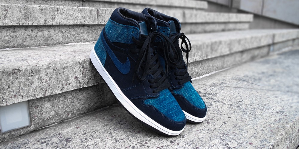Simple Union Nike Air Jordan 1 Denim Custom | Hypebeast