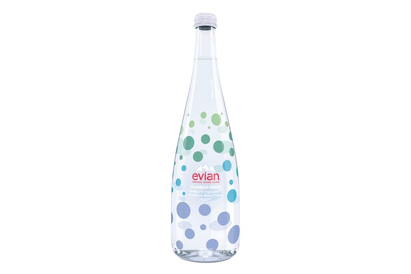 Virgil Abloh x Evian 75cl Water Bottle Details | Hypebeast