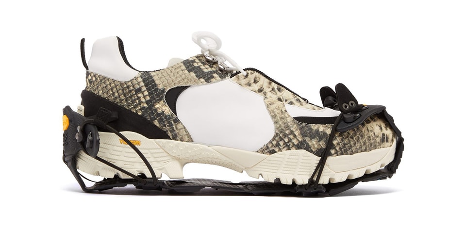 ALYX Detachable-Sole Python Hiking Sneakers | Hypebeast