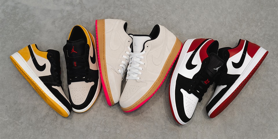 Air Jordan 1 Low Trio in Skate-Inspired Design | HYPEBEAST