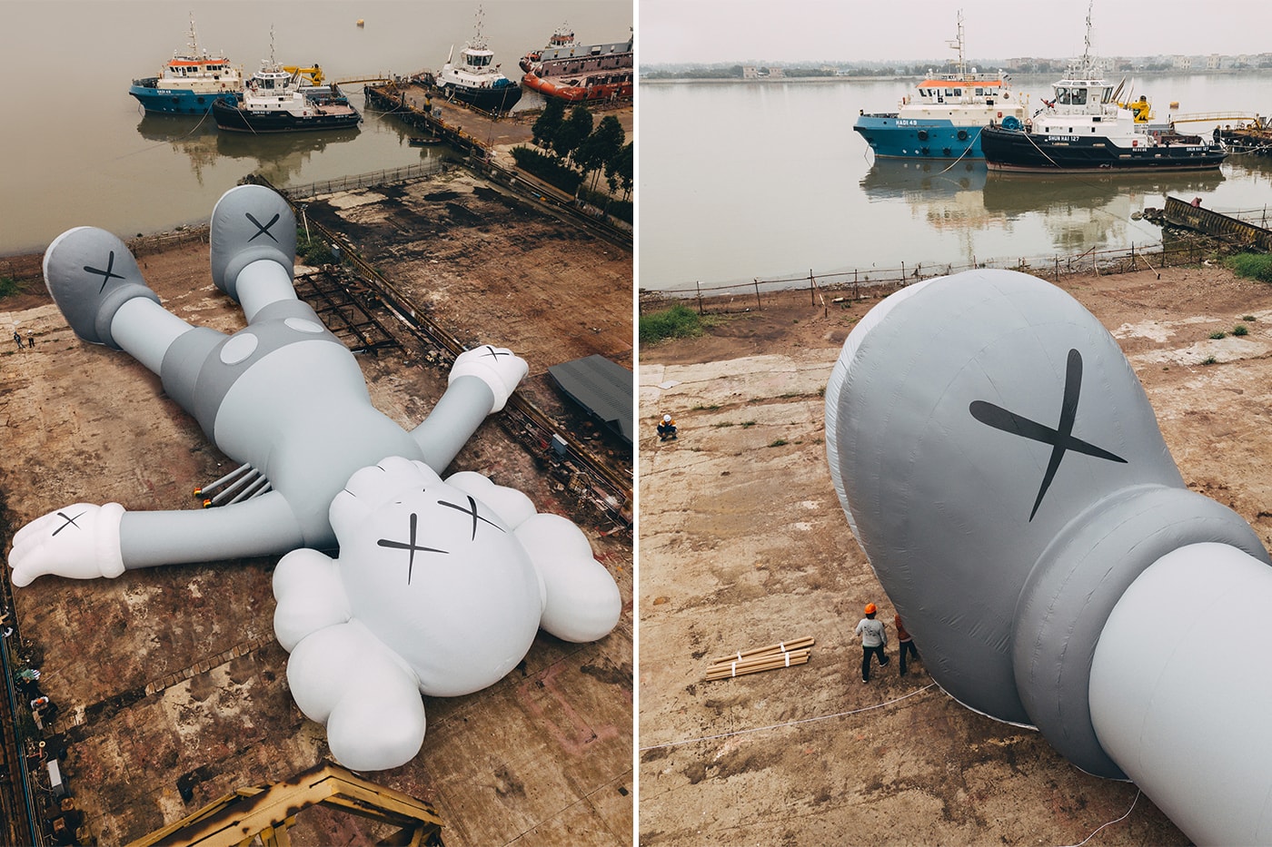 Kaws Holiday Hong Kong Installation | Hypebeast