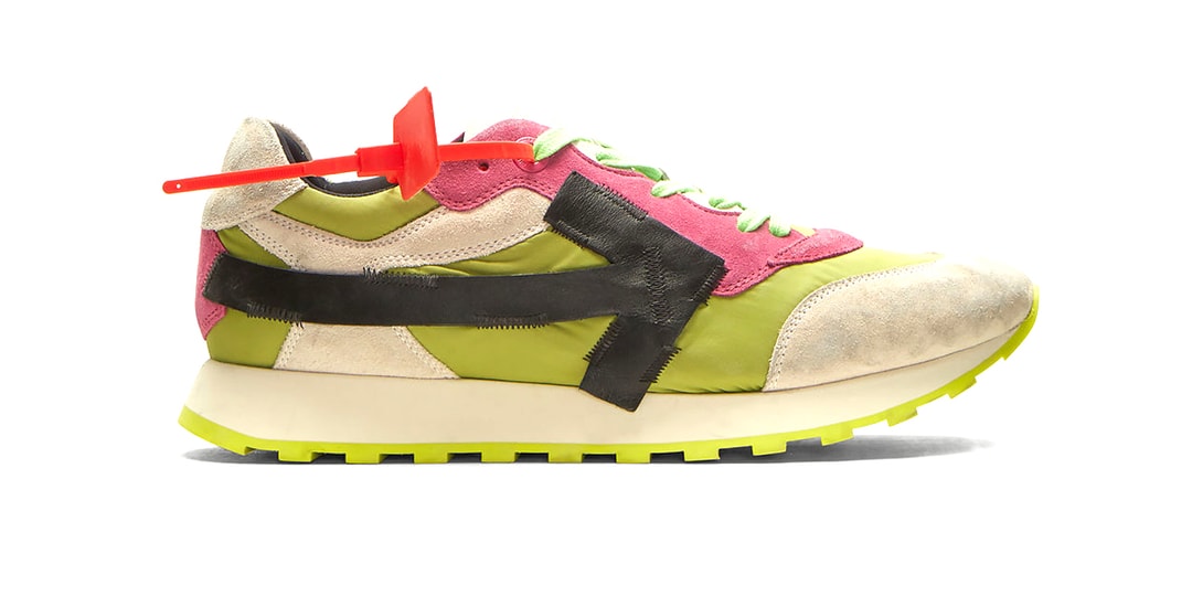 Off-White™ Release Green Arrow Runner Sneaker | Hypebeast
