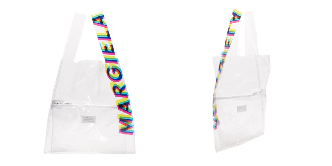 Maison Margiela Transparent PVC Shopping Bag | Hypebeast