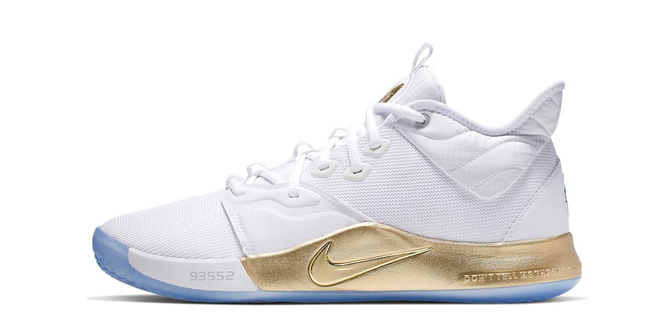 Nike PG 3 "NASA White/Gold" Release Info | Hypebeast