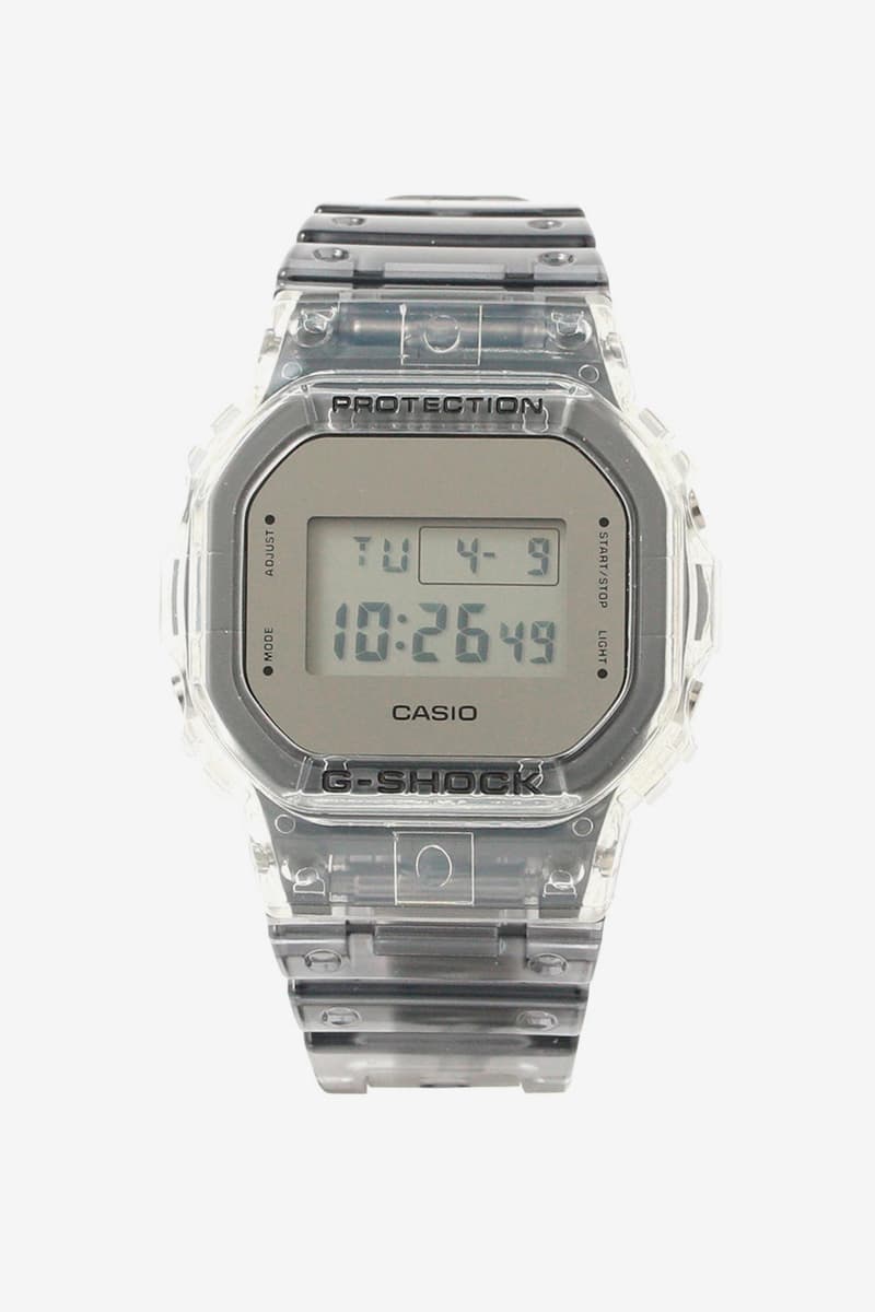 Beams x Casio G-Shock Clear Skeleton Release | Hypebeast