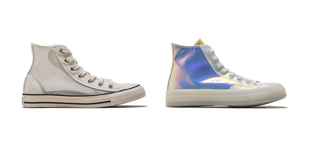 Converse Chuck Taylor in Iridescent and Mesh | Hypebeast