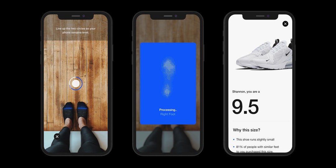 Nike Launches Fit App With Digitally-Enhanced Shoe Size Scan | Hypebeast