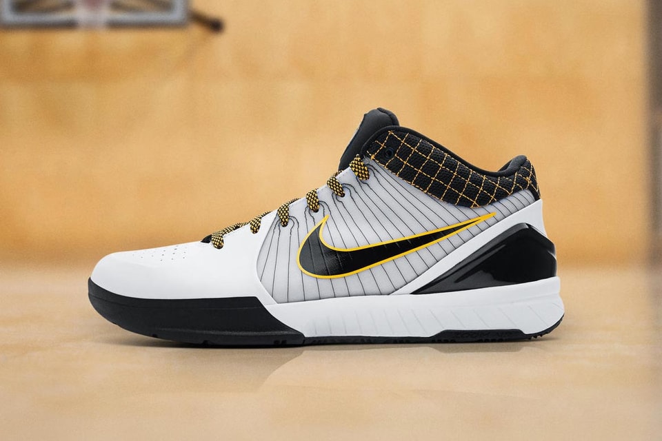 Kobe 4 Black And Yellow