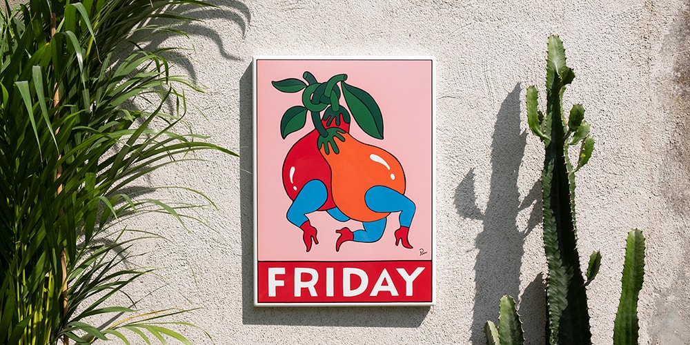 Parra "Friday" Case Studyo Metal Enamel Screenprint | Hypeart