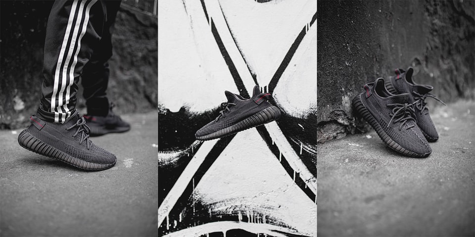 adidas Originals YEEZY BOOST 350 V2 Triple Black | Hypebeast