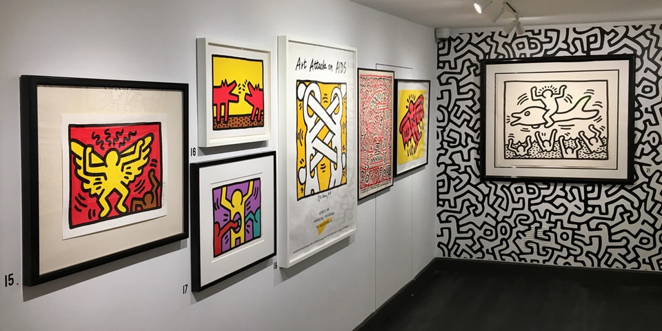 Keith Haring "ICON" Exhibit At Rhodes | Hypebeast