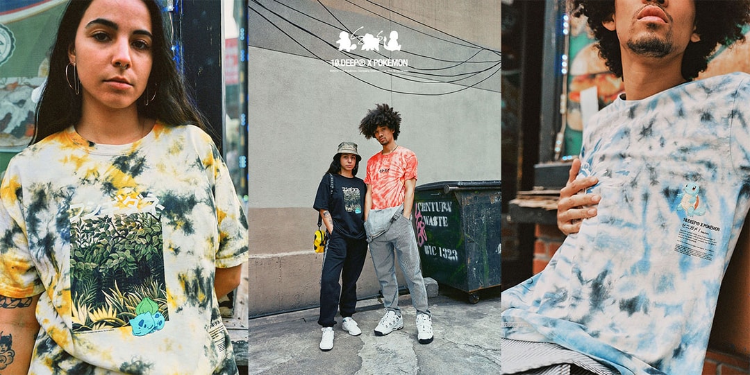10.Deep x Pokémon Second Capsule Collaboration | Hypebeast