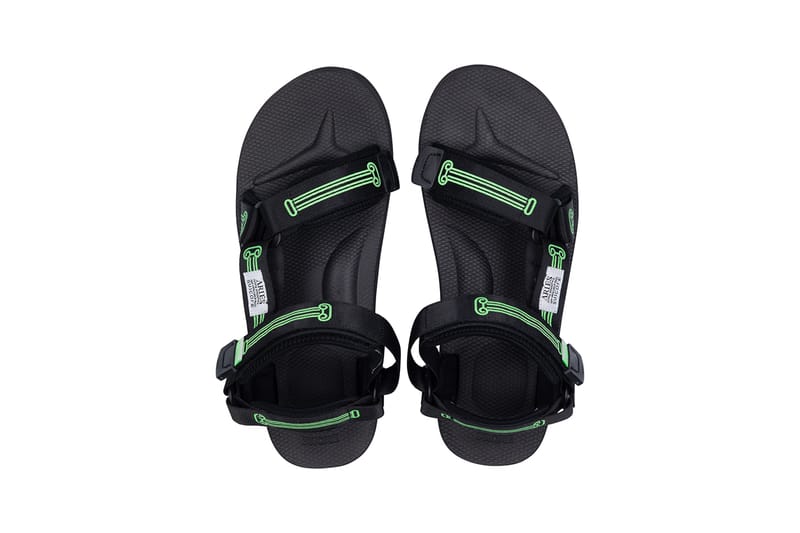 Aries x Suicoke Glow-In-The-Dark Sandals First Look | Hypebeast