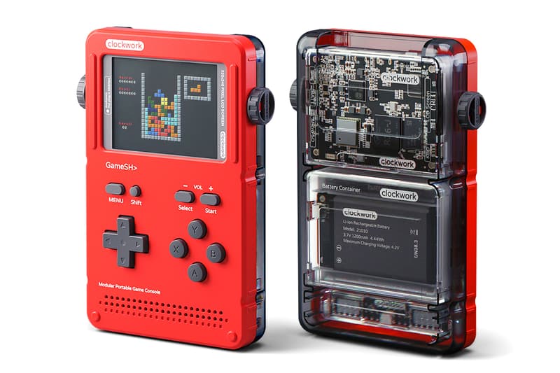 Clockwork GameShell Open Source Retro Console | Hypebeast