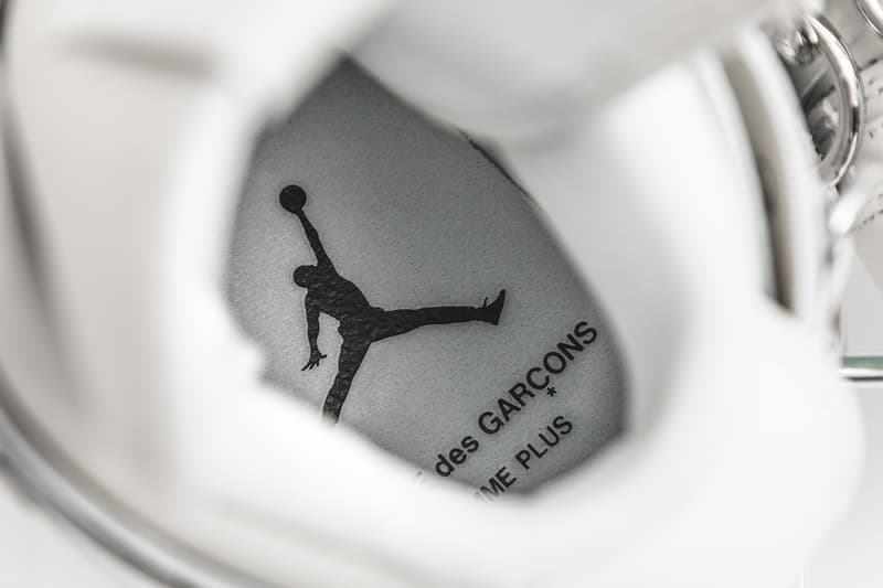 CdG x Air Jordan 1 Retro High Closer Look | Hypebeast
