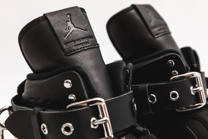 CdG x Air Jordan 1 Retro High Closer Look | Hypebeast