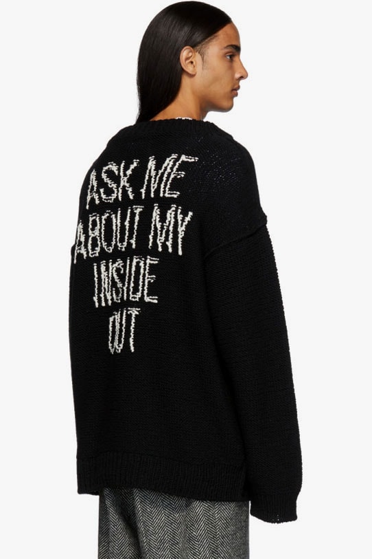 Doublet Hand-Knit Inside Out Sweater Release | Hypebeast