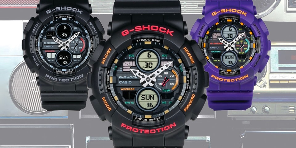 Casio G-SHOCK GA140 Series Release | HYPEBEAST