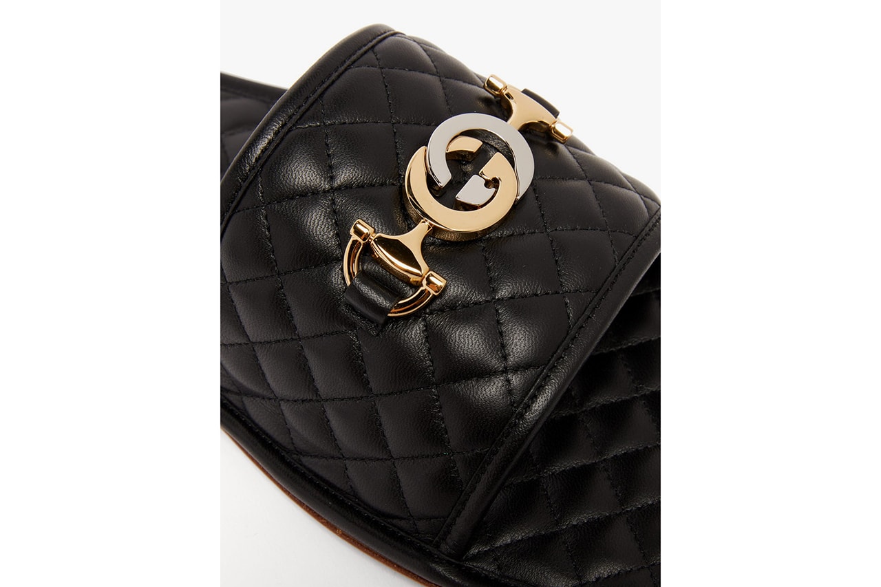 Gucci releases luxurious GG plaque quilted leather slides | The Rich Times