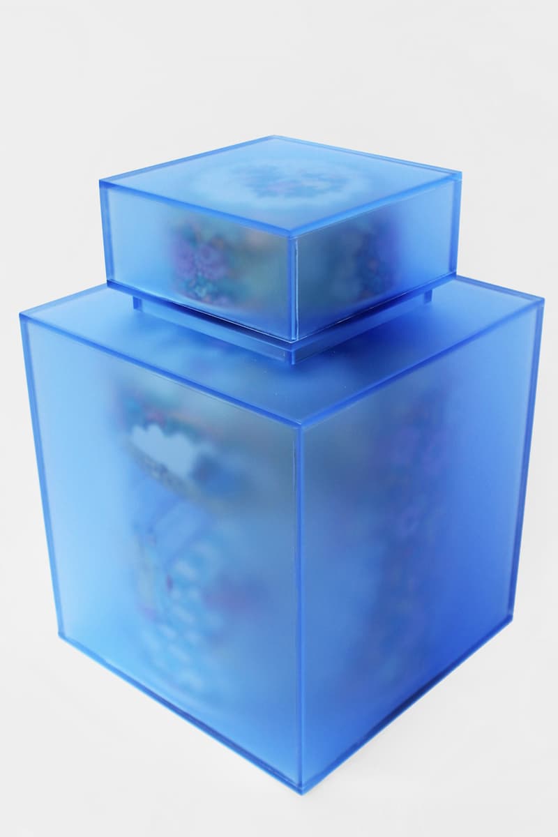 3.Paradis Joyce Lin Blue Acrylic Encased Furniture | Hypebeast